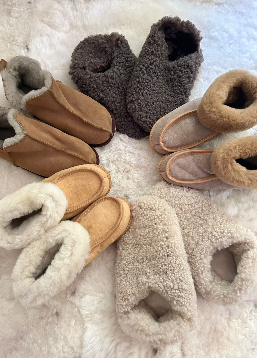 Sheepskin Slippers– East Perry
