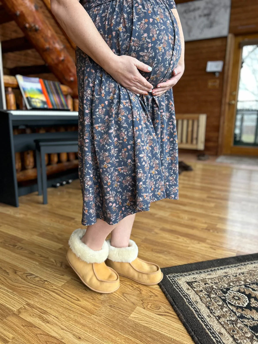 Terra Slipper: Sheepskin Minimalist Footwear– East Perry