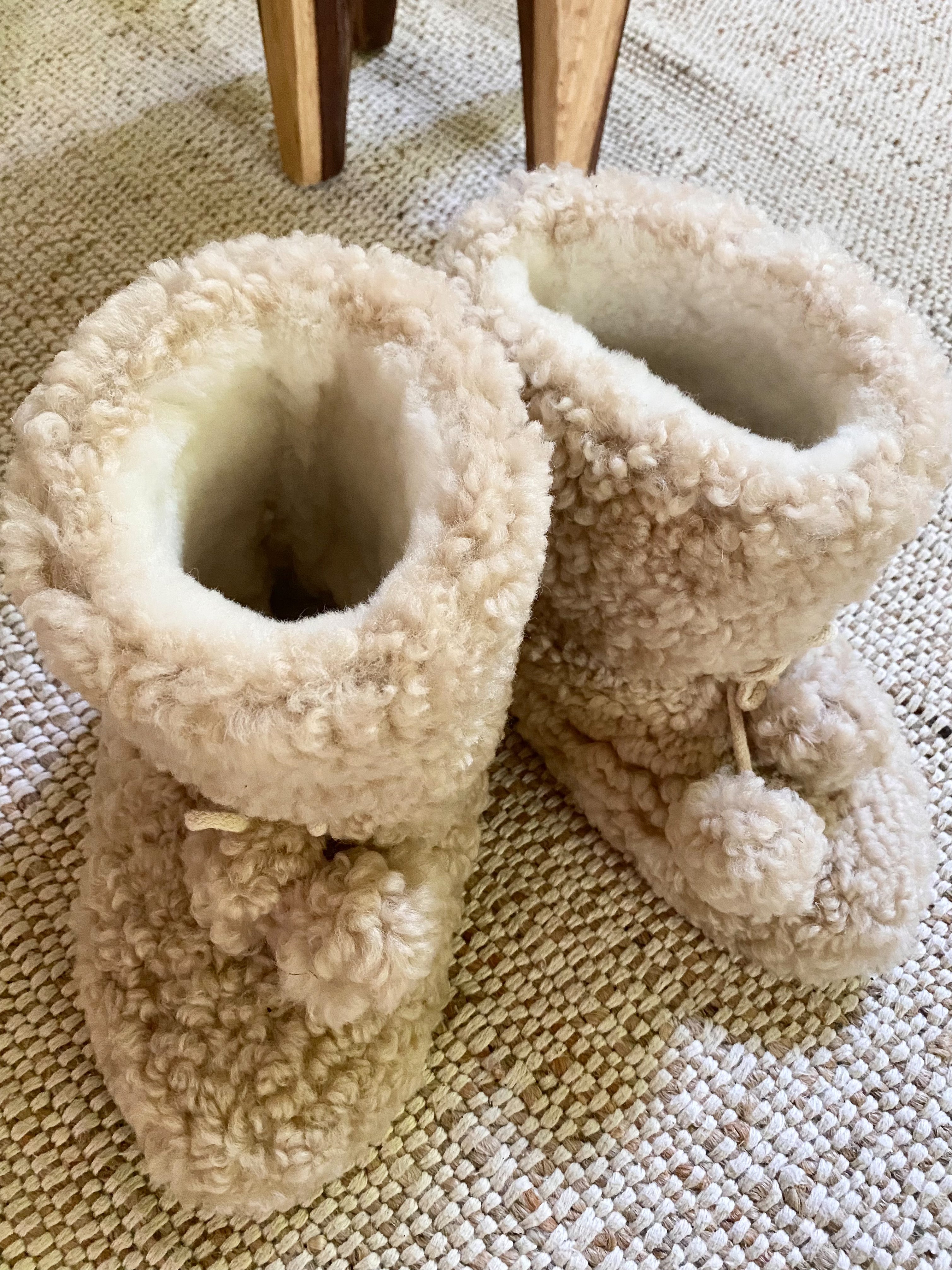 Extra Warm Sheepskin Booties– East Perry