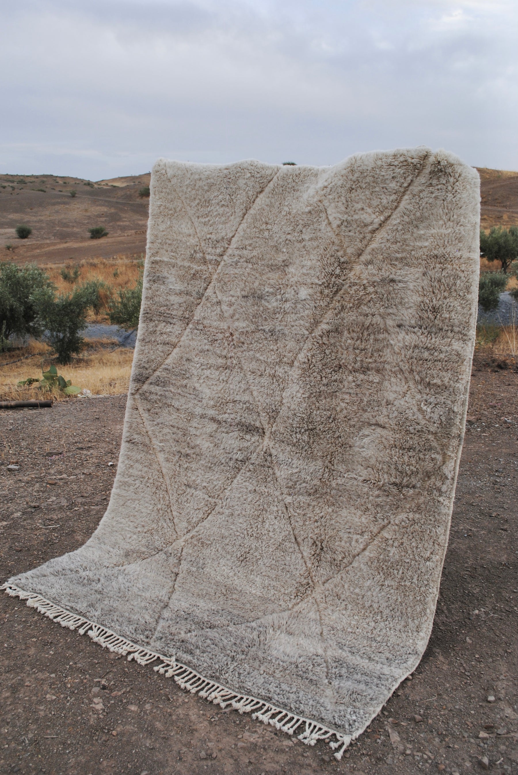 Beni Ourain Moroccan Rug + Pillows– East Perry