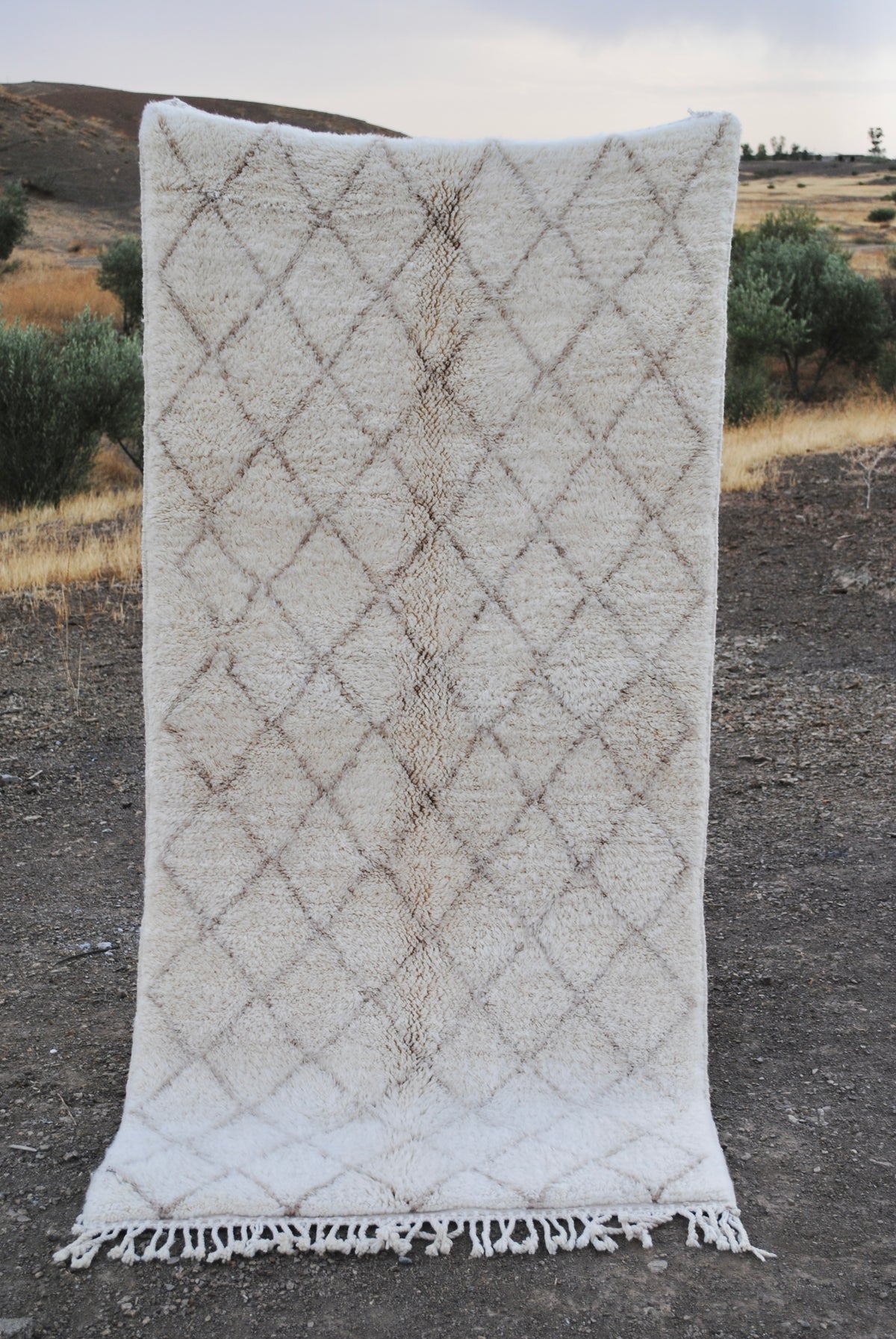 Beni Ourain Moroccan Rug + Pillows– East Perry